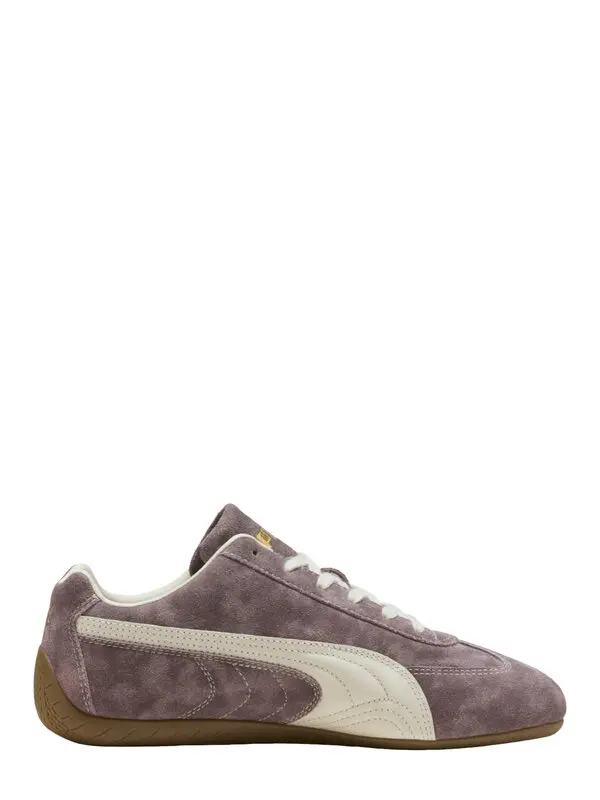 PUMA Suede Low Top Lace-up Sneakers - Gray
