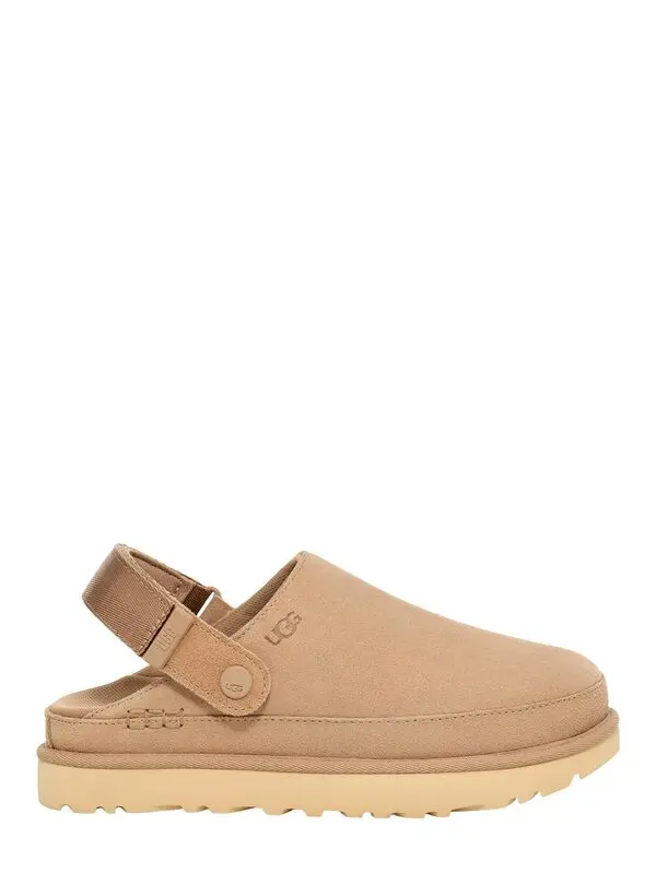 UGG Goldenstar Logo Detail Sandals - Nude