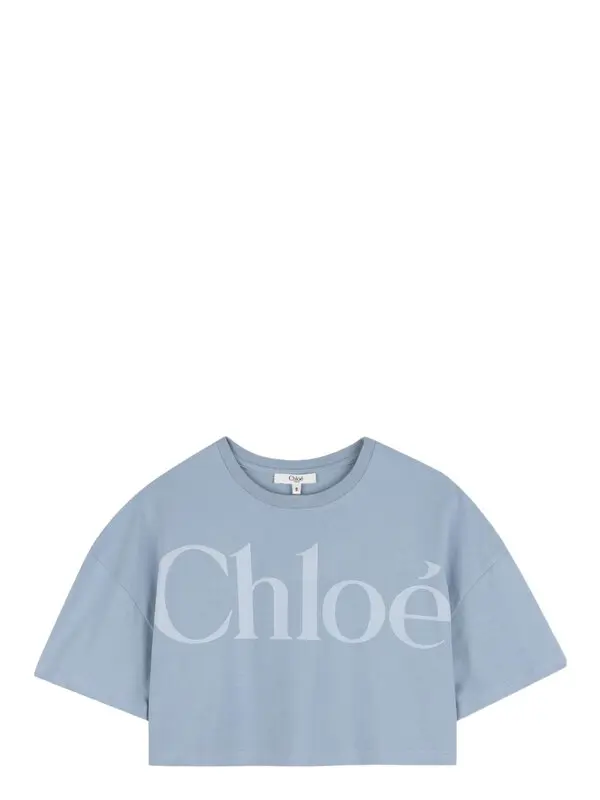 Chloé Ss T-shirt - Blue