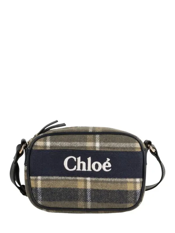 Chloé Logo Shoulder Bag - Black