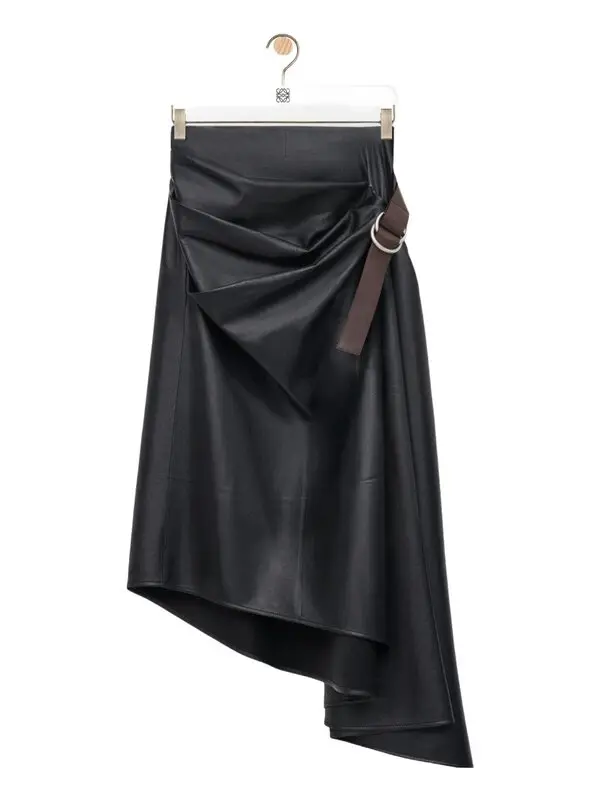 Loewe Belted Skirt - Black