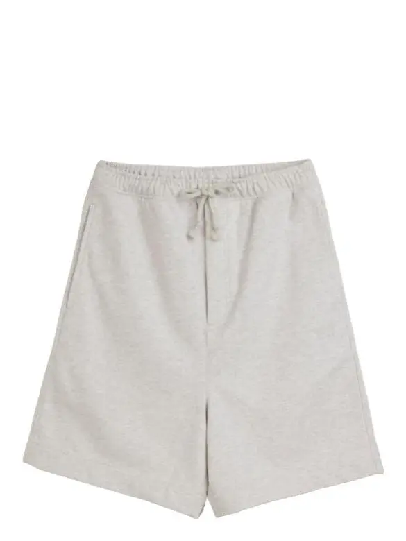 Y3 French Terry Drawstring Shorts - Light Gray
