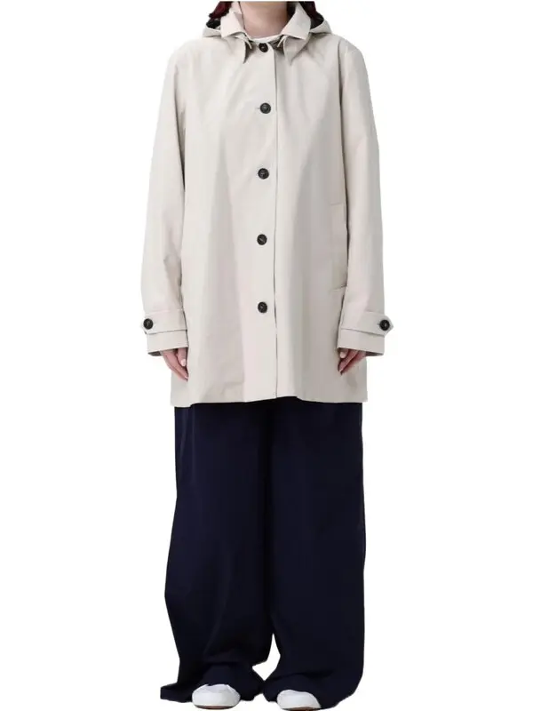 SAVE THE DUCK Hooded Coat - White
