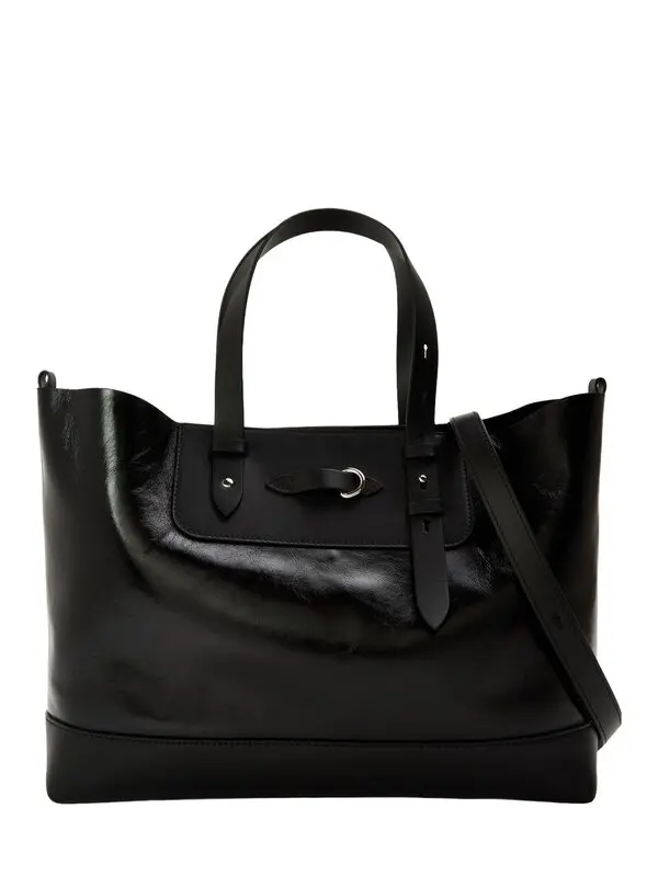 MAISON MARGIELA Leather Handbag - Black