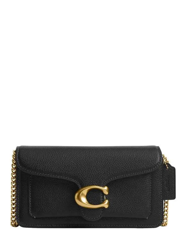 COACH Tabby Chain Shoulder Bag - Black