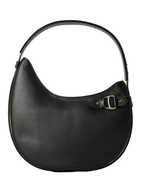 Ralph Lauren Tasha Large Shoulder Bag - Black