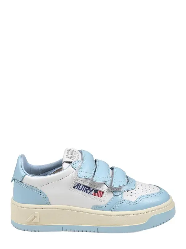 AUTRY Leather Sneakers - Light Blue