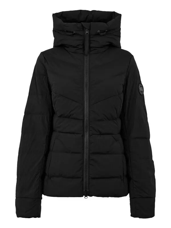 Canada Goose Hooded Down Jacket - Black