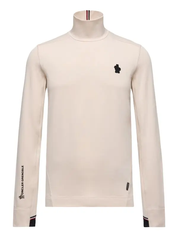 Moncler Polartec Turtleneck - Nude