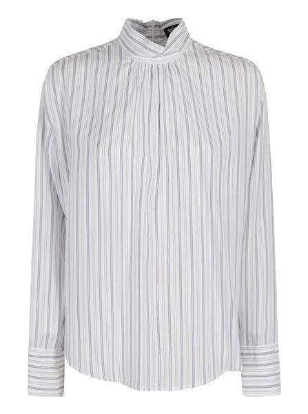 DONDUP Striped Shirt - White