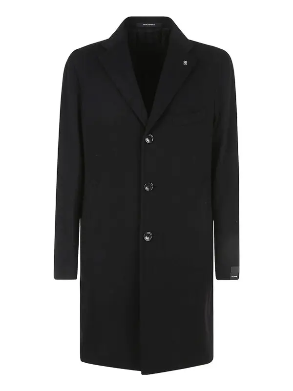 Tagliatore Single-breasted Coat - Black