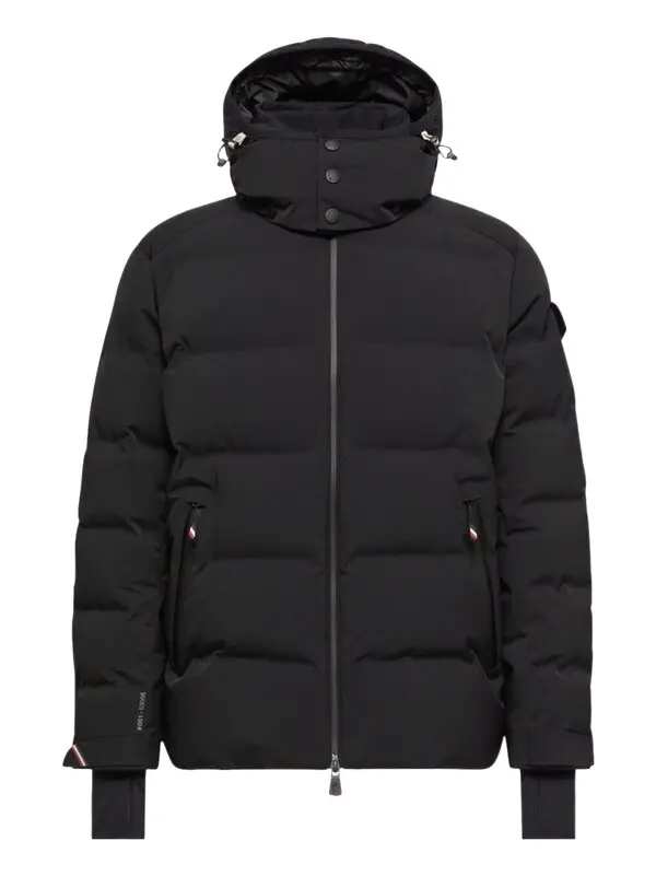 Moncler Montgetech Hooded Insulated Ski Jacket - Black