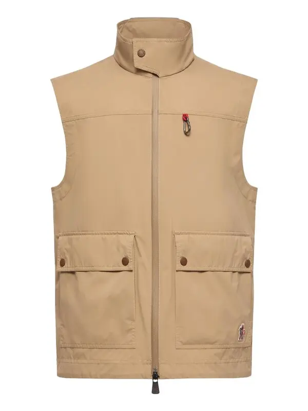 Moncler Rudaki Gore-tex Gilet - Brown