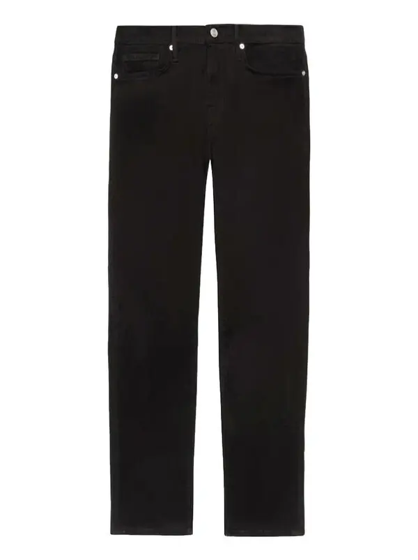 FRAME L'homme Slim-cut Jeans - Black