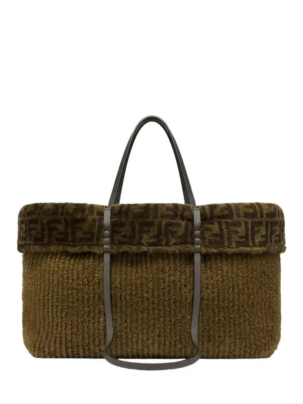 Fendi Large Roll Tote Bag - Green