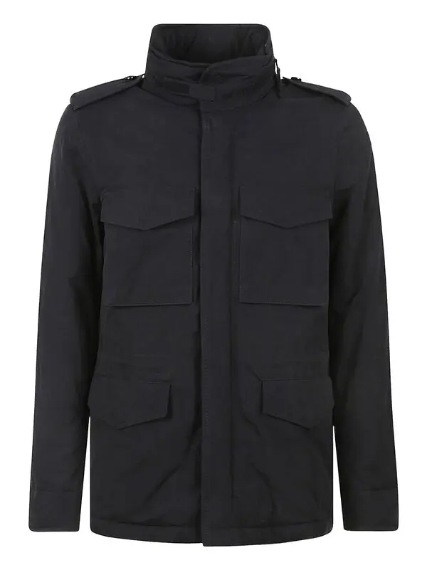 Aspesi High Neck Padded Jacket - Black