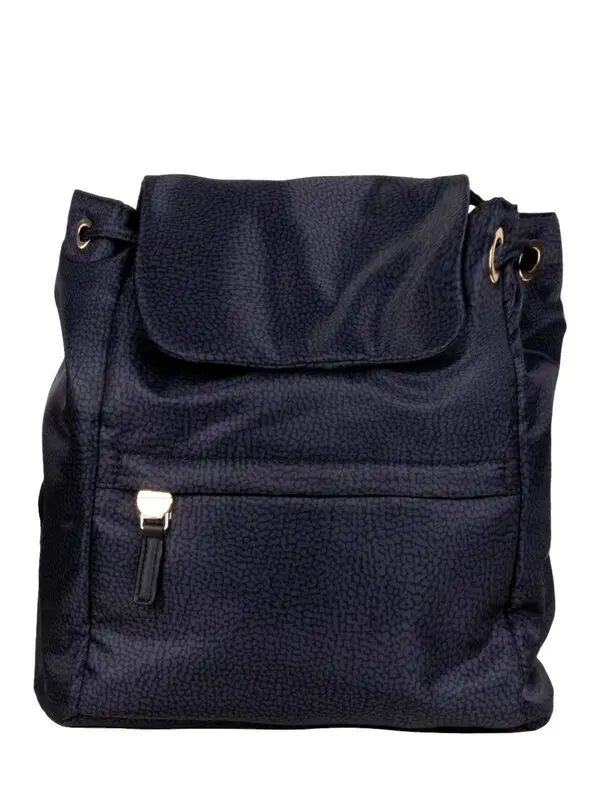 Borbonese O.p. Print Backpack - Black