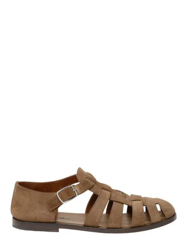 Loro Piana Maxime Walk Sandals - Brown