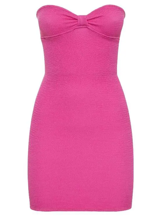 REINA OLGA Strapless Mini Dress - Pink