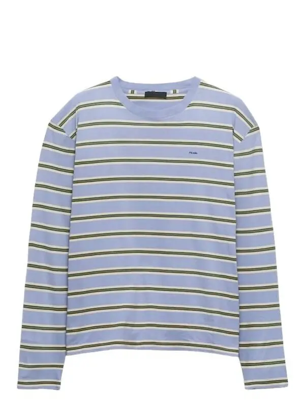 Prada Jersey T-shirt - Blue