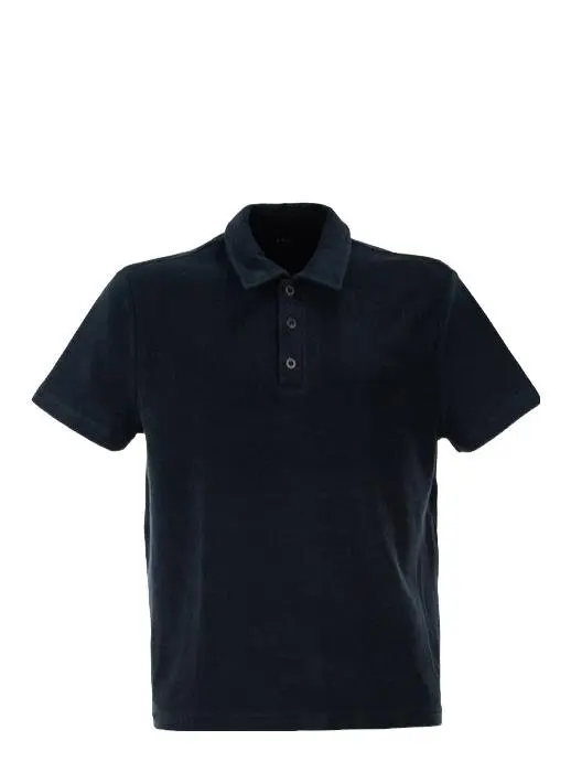 A.p.c. Julian Short-sleeves Polo Shirt - Black