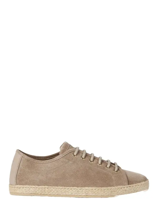 Brunello Cucinelli Reversed Rope Insert Derbys - Beige