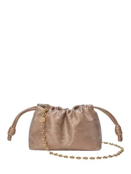Loewe Chain Shoulder Bag - Brown