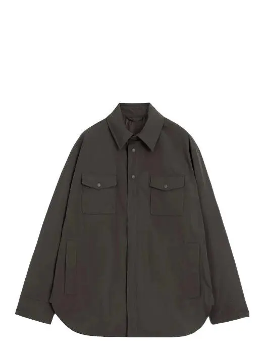 Aspesi Giles W Jacket-shirt - Black