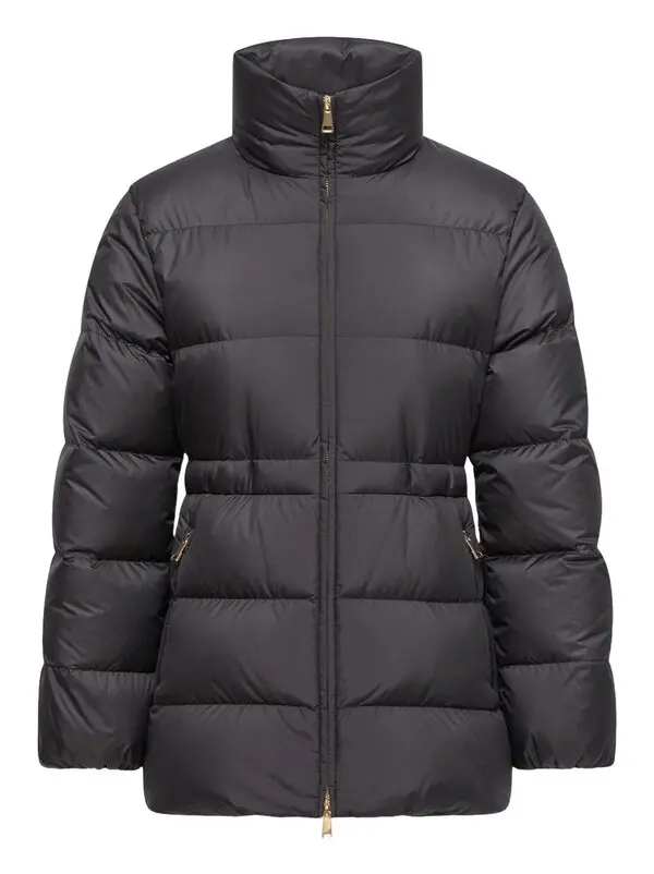 Moncler Brossette Short Down Jacket - Black