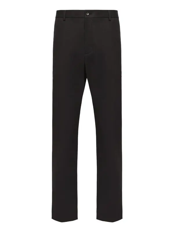 Moncler Technical Cotton Blend Pants - Black