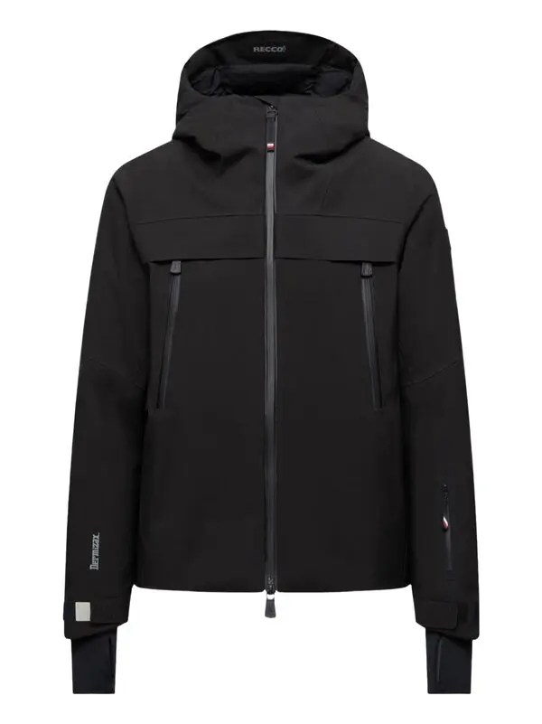 Moncler Canvey Hooded Ski Jacket - Black