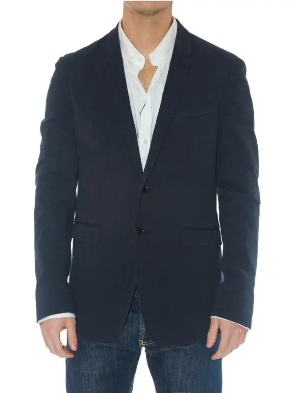 Burberry Long Sleeved Suit Jacket - Black