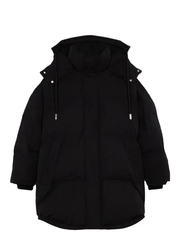 AMI Paris De Coeur Padded Down Jacket - Black