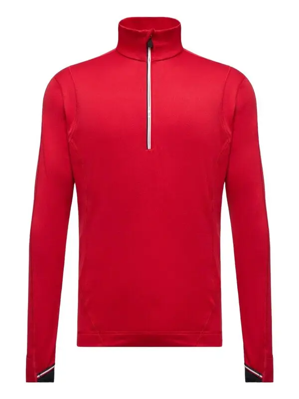 Moncler Polartec Half-zip Sweatshirt - Red