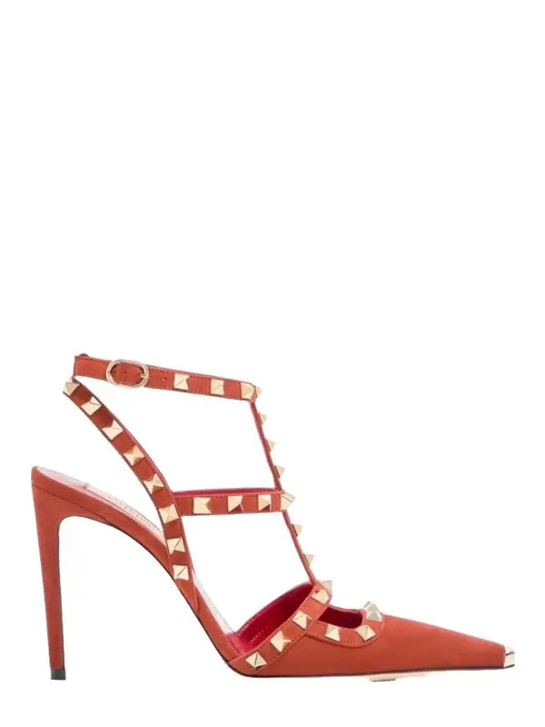 Valentino Garavani Rockstud Suede Pumps 100mm - No