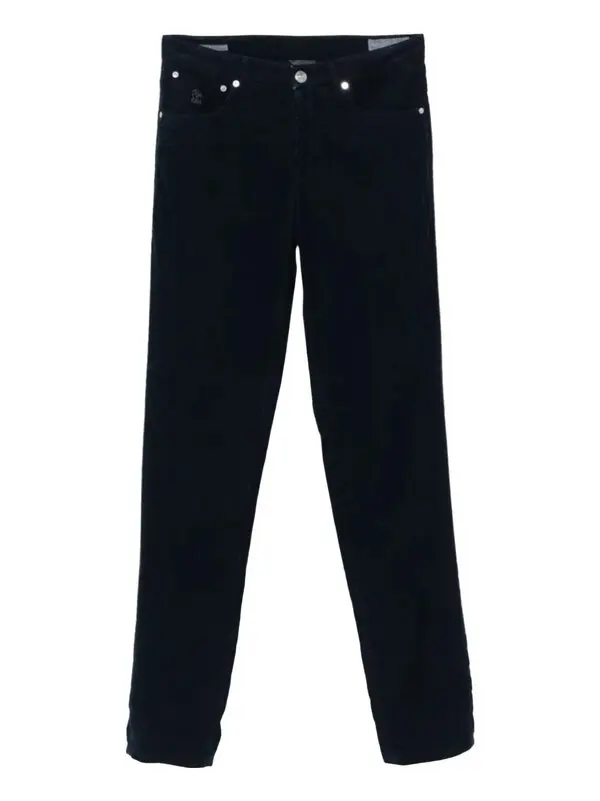 Brunello Cucinelli Corduroy Trousers - Black