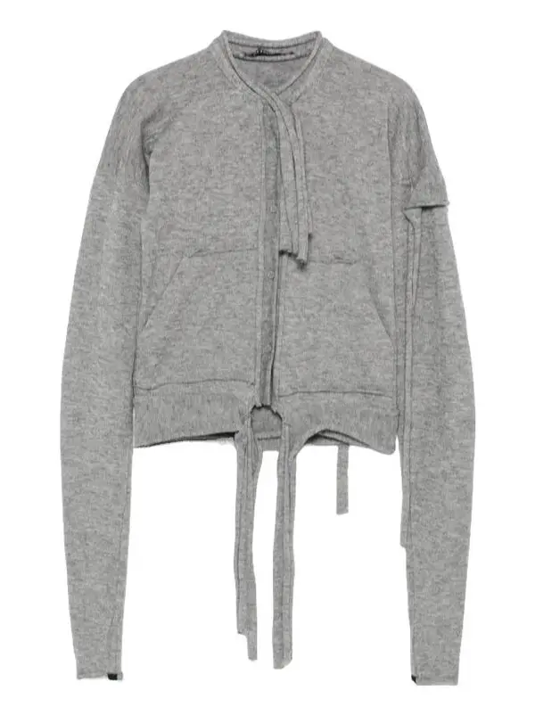 Ottolinger Strappy Cardigan - Grey