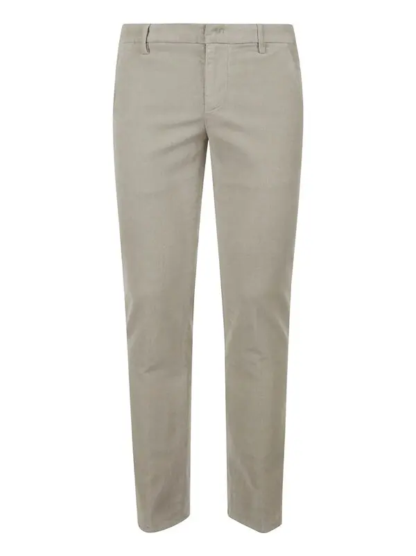 DONDUP Slim Fit Trousers - Nude