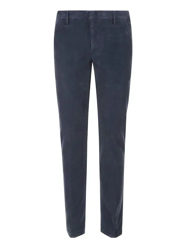 DONDUP Slim Fit Trousers - Black