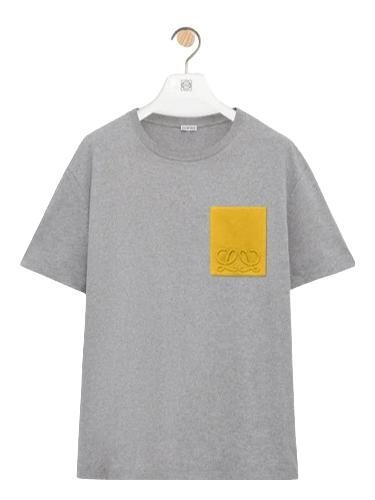 Loewe Relaxed Fit T-shirt In Cotton - Heather Grey