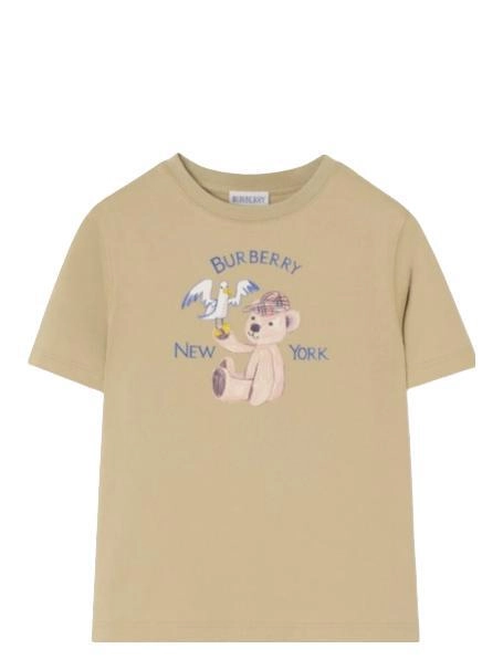 Burberry New York Bear Cotton T-shirt - Hunter Beige