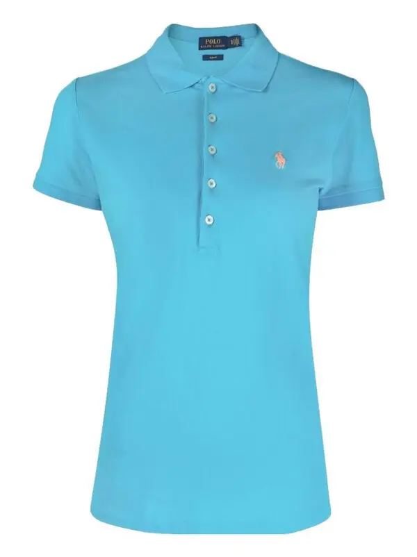 Polo Ralph Lauren Slim Fit Stretch Polo Shirt - Blue