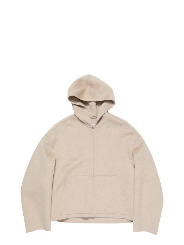 Acne Studios Zip-up Hoodie - Oat Mixture