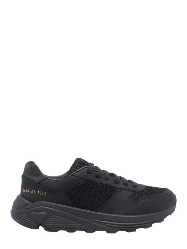 COMMON PROJECTS Mesh Panelled Lace-up Sneakers - Black