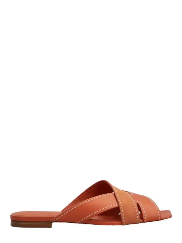 TOD'S Crossed-strap Sandals - Red