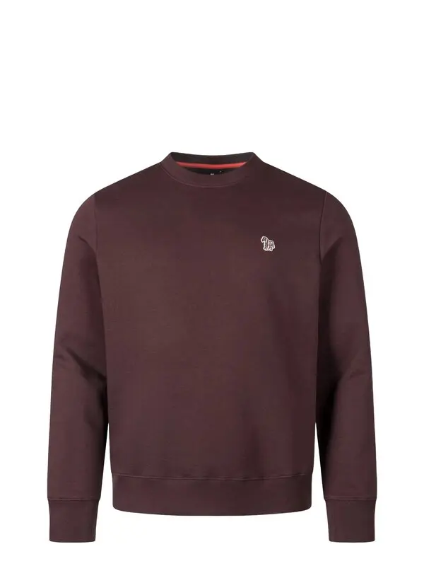 Paul Smith Zebra Logo Sweatshirt - Deep Red