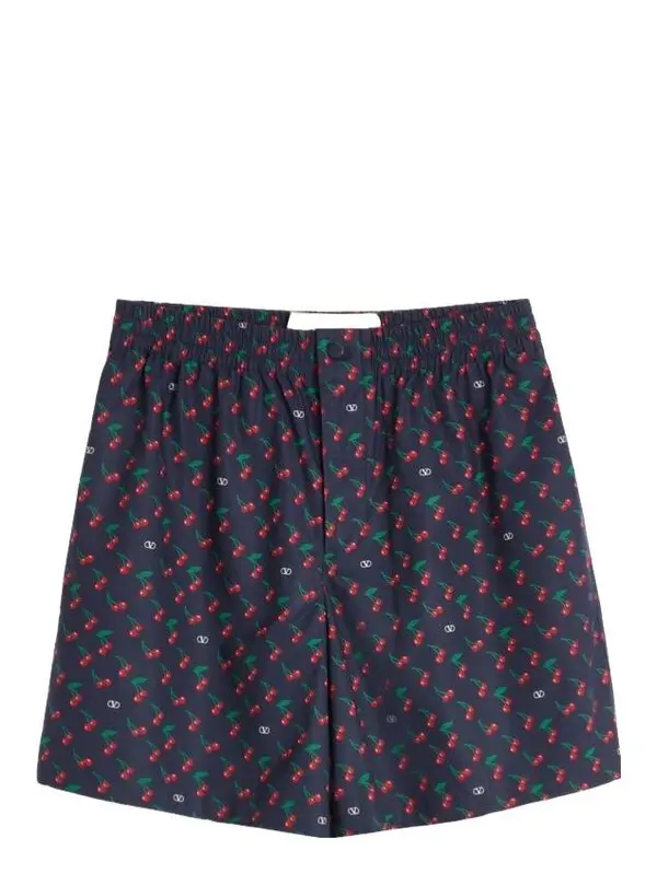 Valentino Garavani All-over Cherry Printed Shorts - No