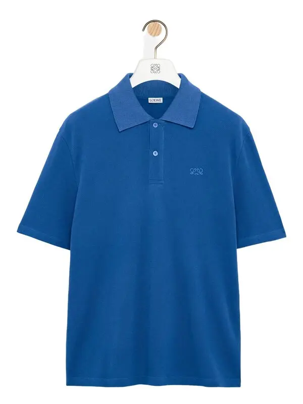 Loewe Polo In Cotton - Blue