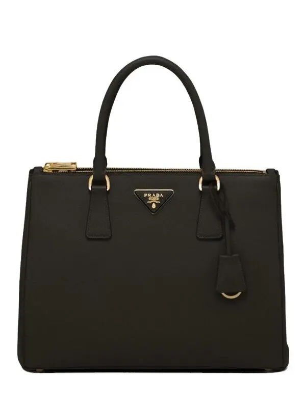 Prada Galleria Saffiano Leather Handbag - Black
