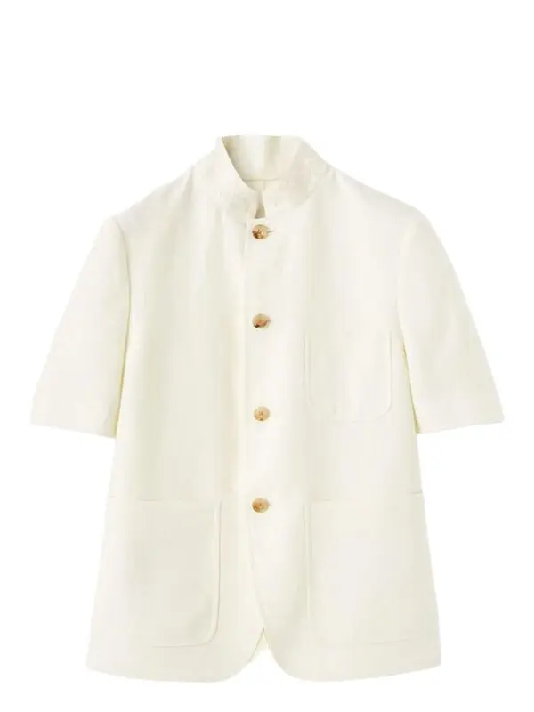 Loro Piana Spagna Mini Short-sleeve Jacket - No